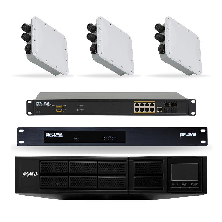 Rugged Outdoor Networking Bundle (Wi-Fi 6) | PoEWit Live